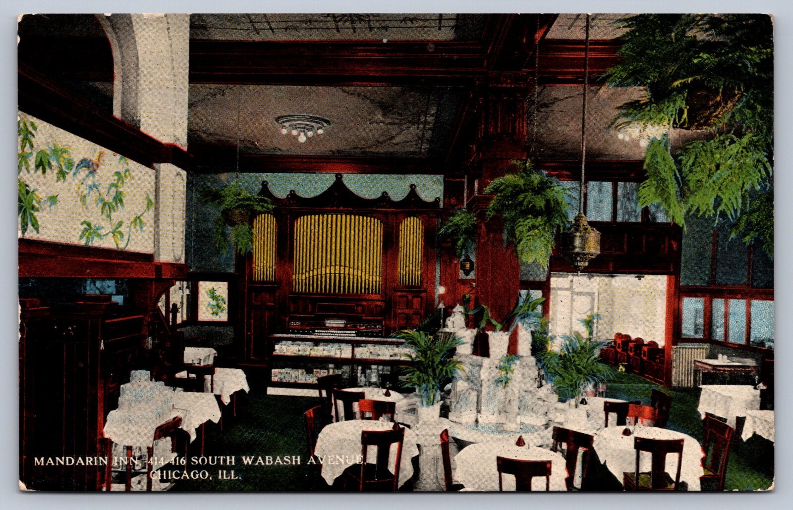 Postcard Chicago IL Mandarin Inn Restaurant | eBay