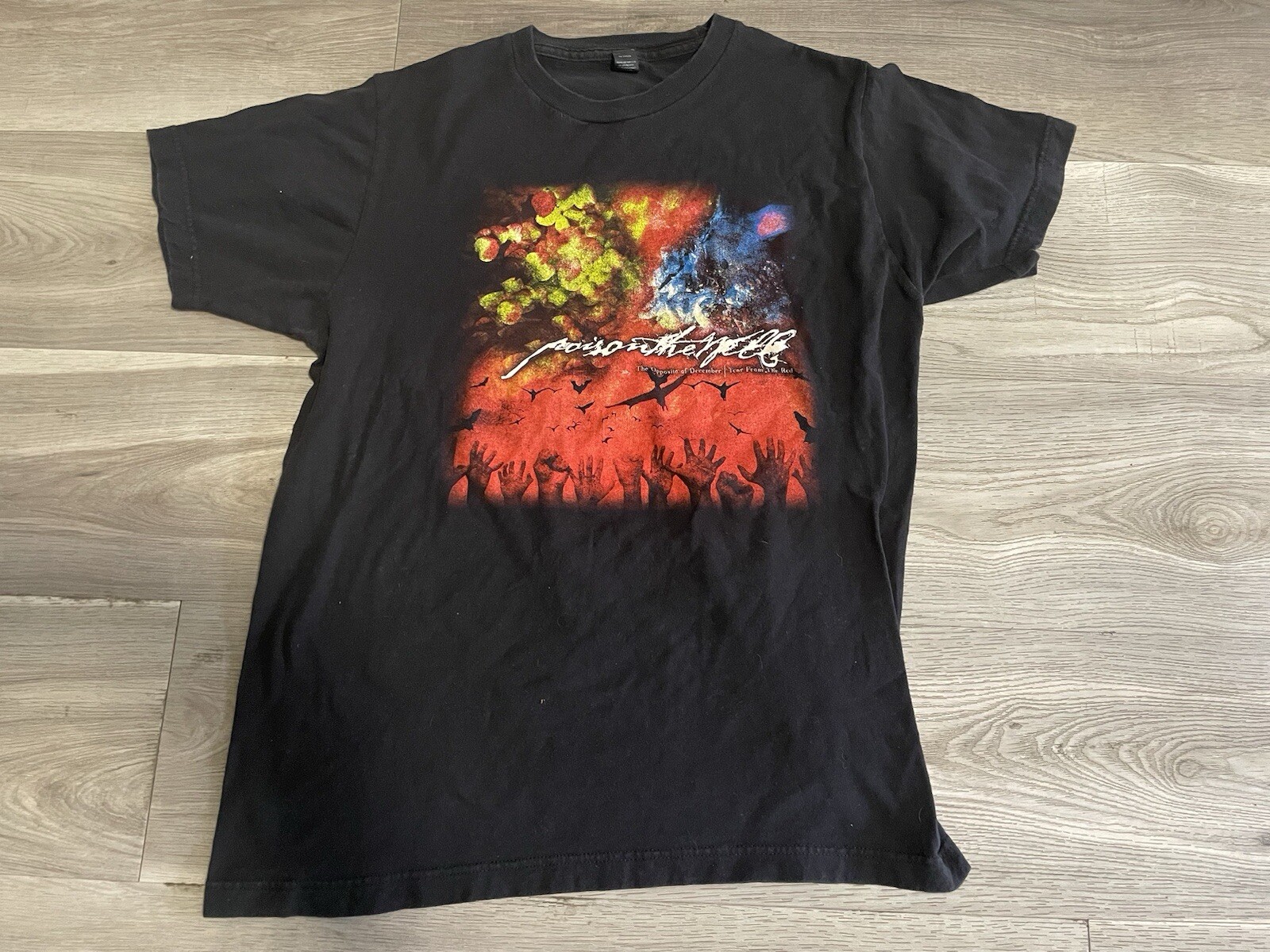 Vintage Poison The Well Shirt Opposite of December Te… - Gem