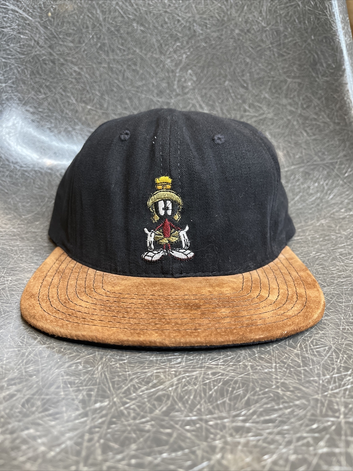 1991 Vintage Marvin the Martian Cartoon Cap Hat Size … - Gem