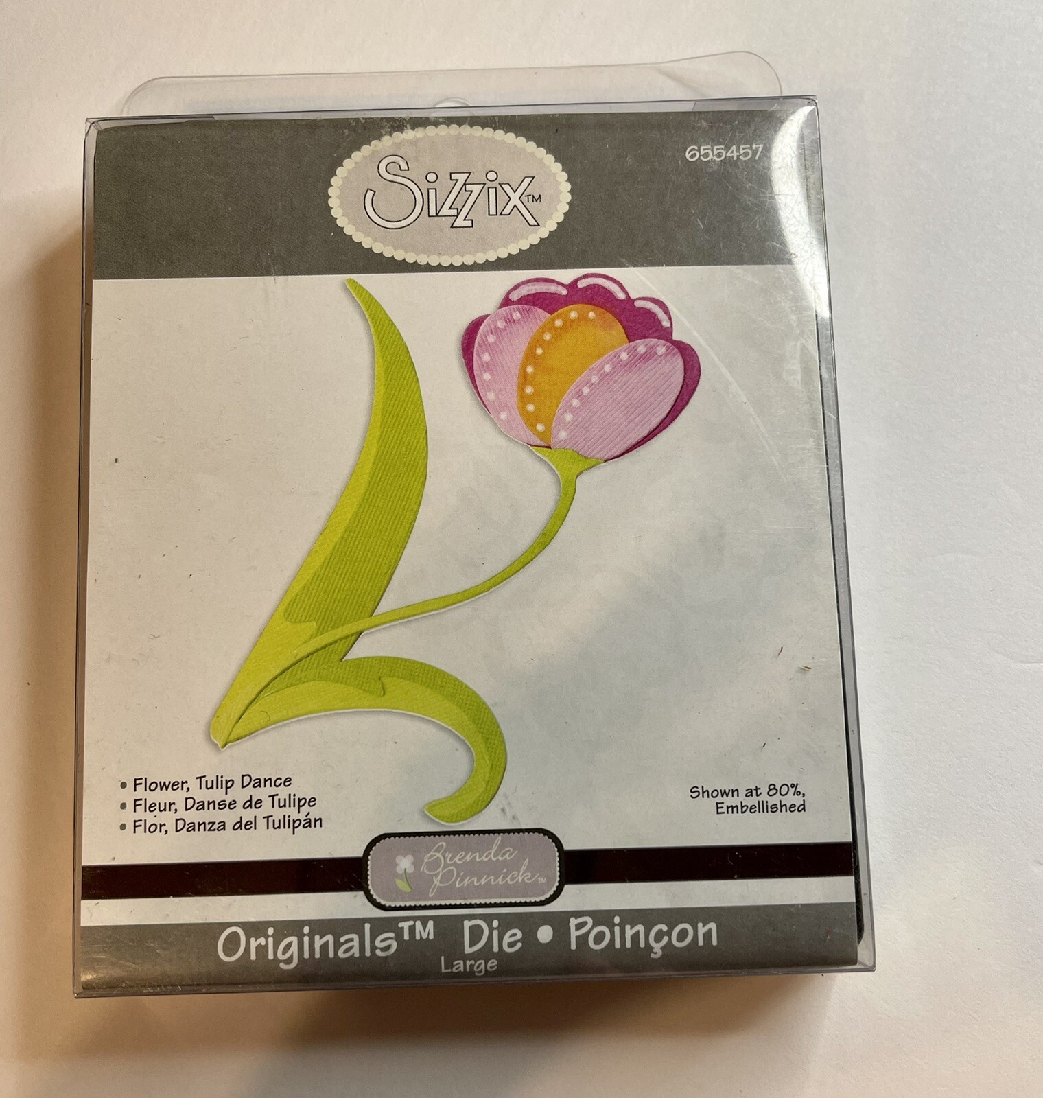 Sizzix Sizzlits Flower Tulip Dance #655457 | eBay