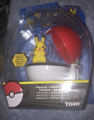 Tomy Pokemon Pikachu Repeat Ball Toy Figure - NEW Sealed | eBay