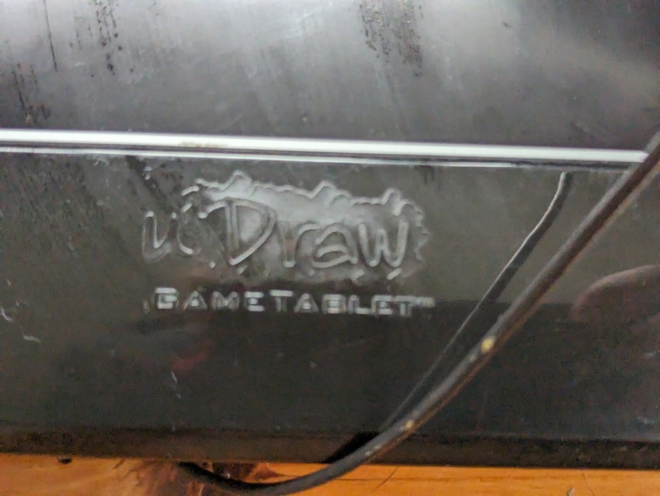 Nintendo Wii uDraw Black Drawing Tablet (Tablet Only) | eBay