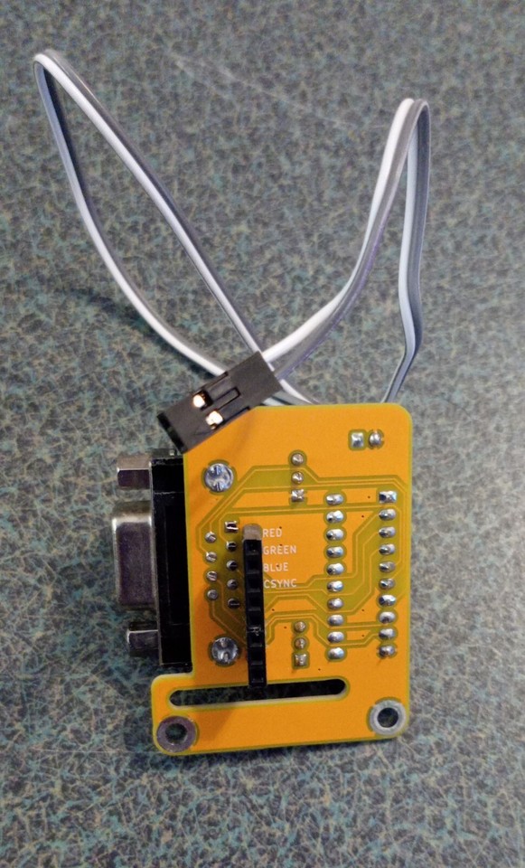 CGA / EGA Upgrade board for GBS8200 or GBS8220 Get REAL CGA EGA to VGA ...