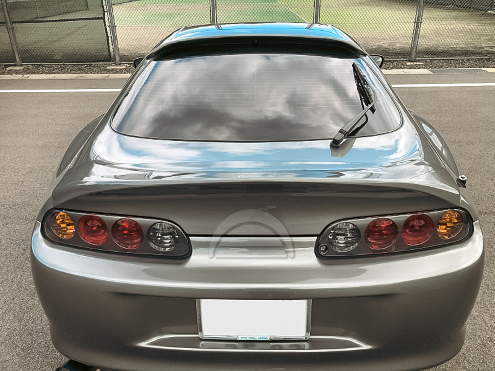 Ducktail spoiler for Toyota Supra A80 1993 - 2002 Duckbill rear trunk ...