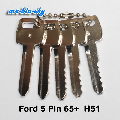 Ford 5 Pin 65+ H51 Space and Depth Keys ~ DSD#034, C24 | eBay