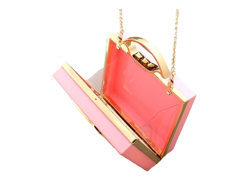 Plastic Vintage Rotary Phone Dial Hard Acrylic Clutch Purse ~ Great ...