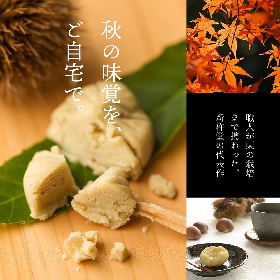 Premium Chestnut Kinton 20 Pieces Set Japanese Sweets Wagashi Shinkindo ...