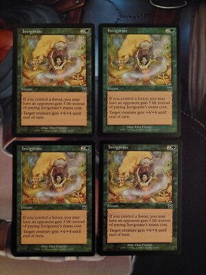 Invigorate 4x *$10 Off Every $35 Sale!* Magic MTG Card - MMA | eBay