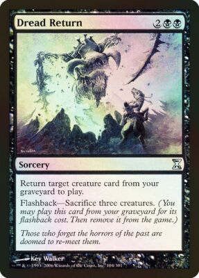 MTG - Dread Return / Retour de l'effroi | Time Spiral [ENG FOIL] | eBay