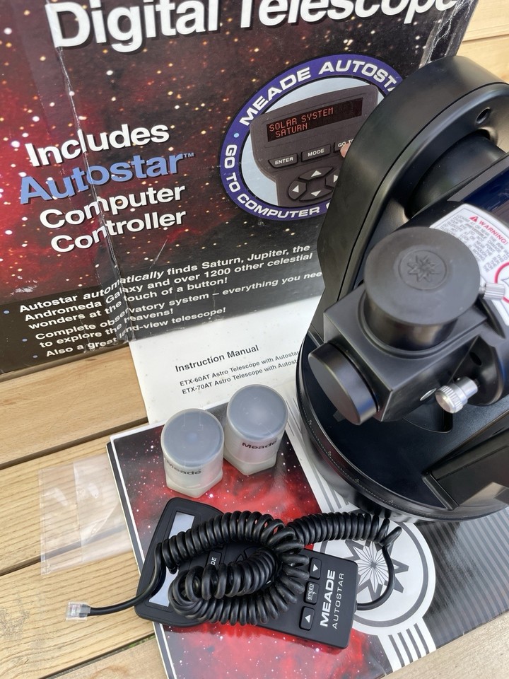 Meade ETX-60 AT Refractor Digital Telescope With Computer Controller ...