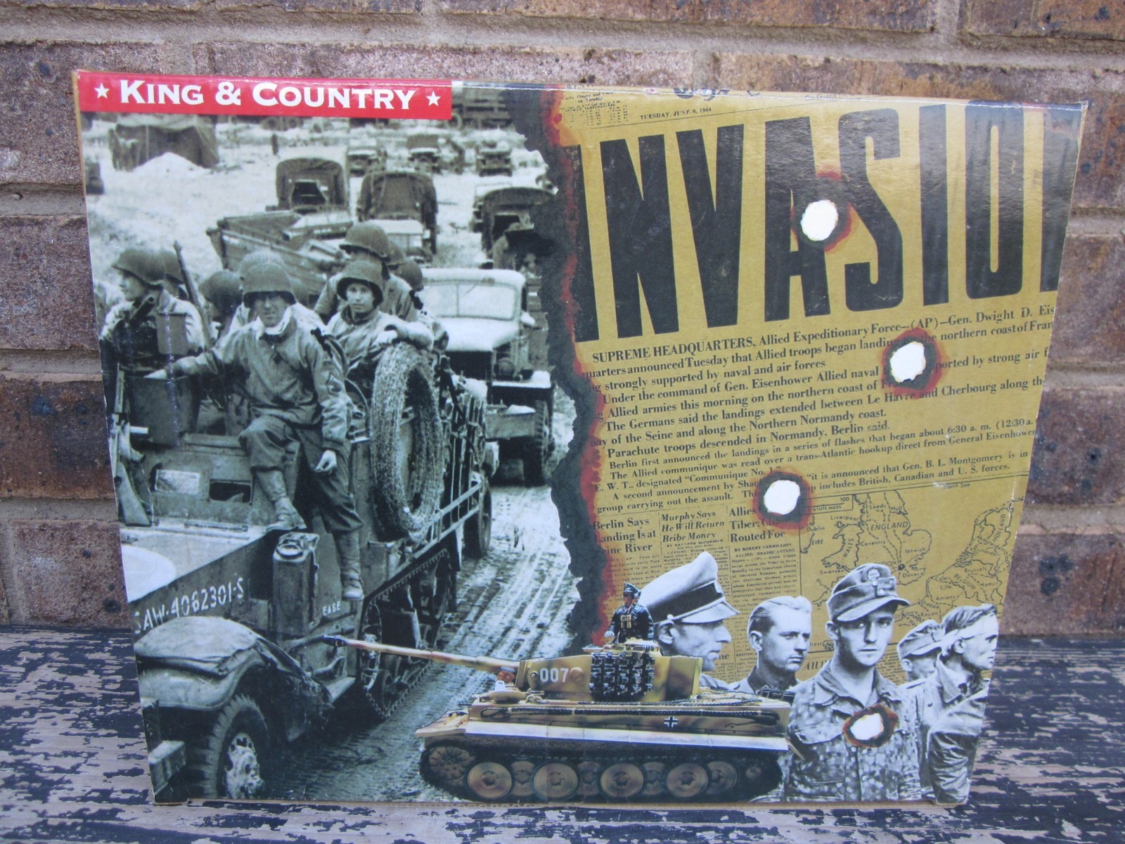 King & Country 1/30 AK19 The Panzer III Tank AK19 Africa Korps MINT NEW ...