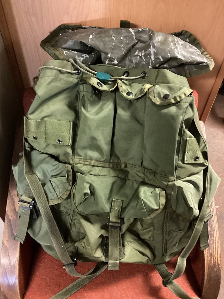 USGI OD Large, LC-1 Alice Pack with Frame | eBay