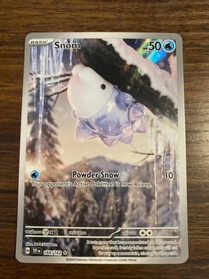 Pokémon - Temporal Forces - Snom ILLUSTRATION RARE - 168/162 - NM/M | eBay