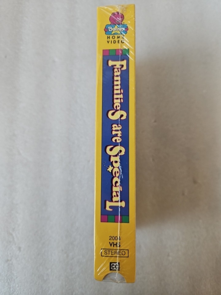 Barney: Families are Special VHS Tape 1995 Barney and Friends ...
