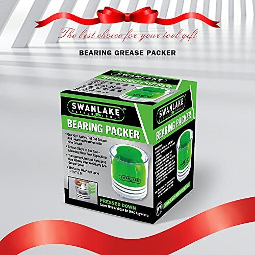 SWANLAKE Hand Bearing Packer,Wheel Bearing Packer Tool,Portable Bearing ...