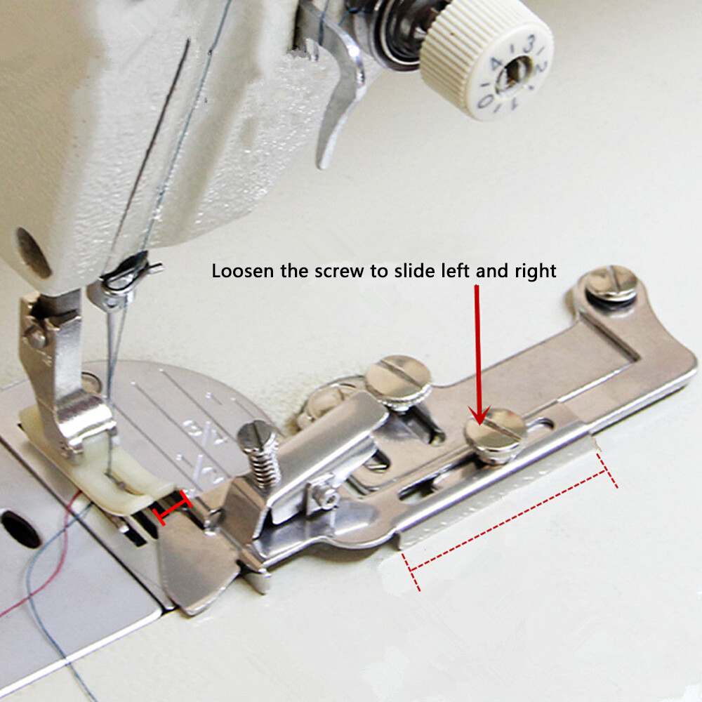 Swing Away Adjustable Sewing Guide Gauge Sewing Machine W/ Screw ...