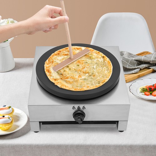 15.74 in Commercial Gas Pancake Cooker Crepe Maker Machine Pancake Big ...