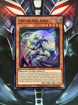 Yugioh Centur-Ion Atrii Super Rare INFO | eBay