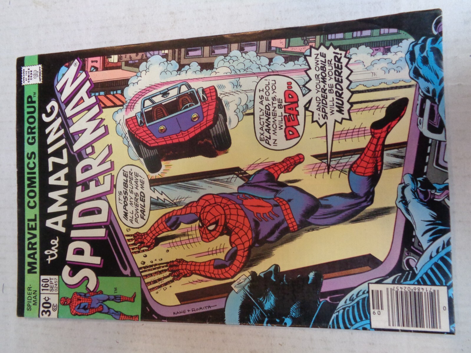 Amazing Spider-Man #160, Marvel comic book, September 1976 | eBay