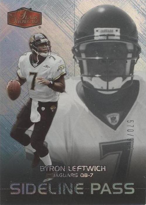 2006 Flair Showcase - Sideline Pass Byron Leftwich #251 /999 for sale ...