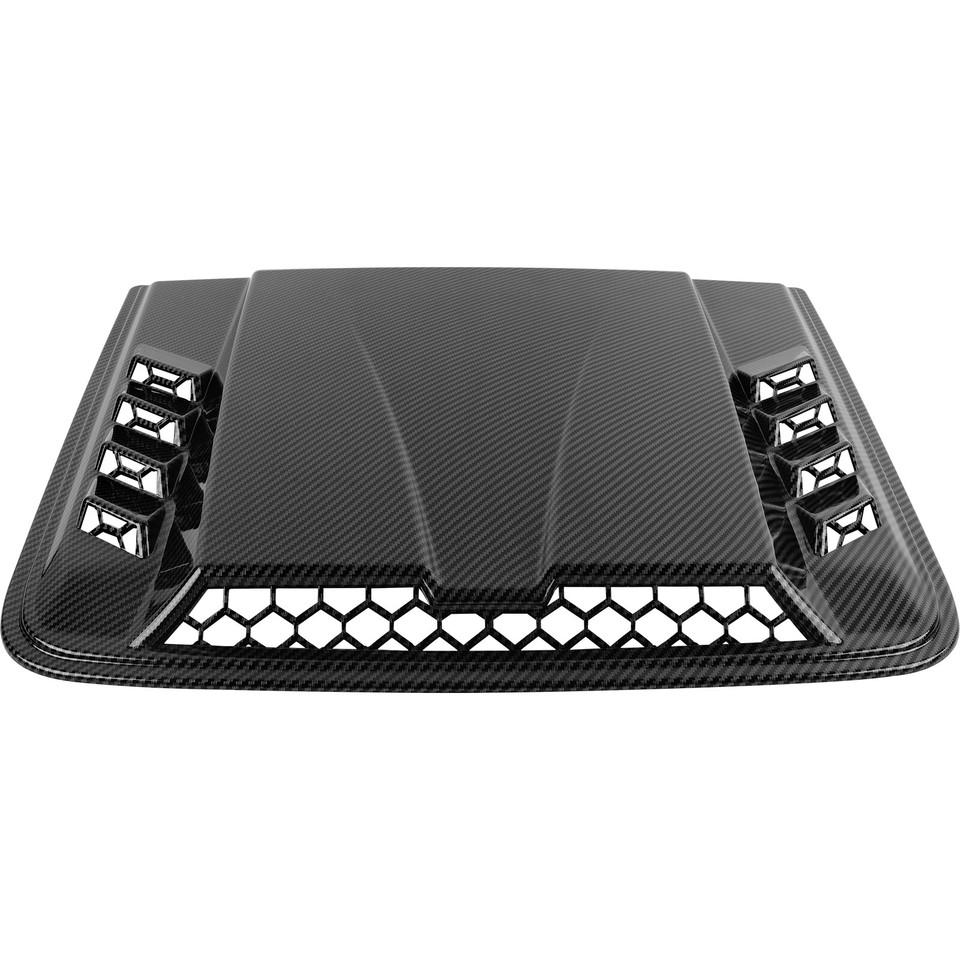 Carbon Air Flow Intake Hood Scoop Vent Bonnet Cover For GMC Sierra 1500 ...