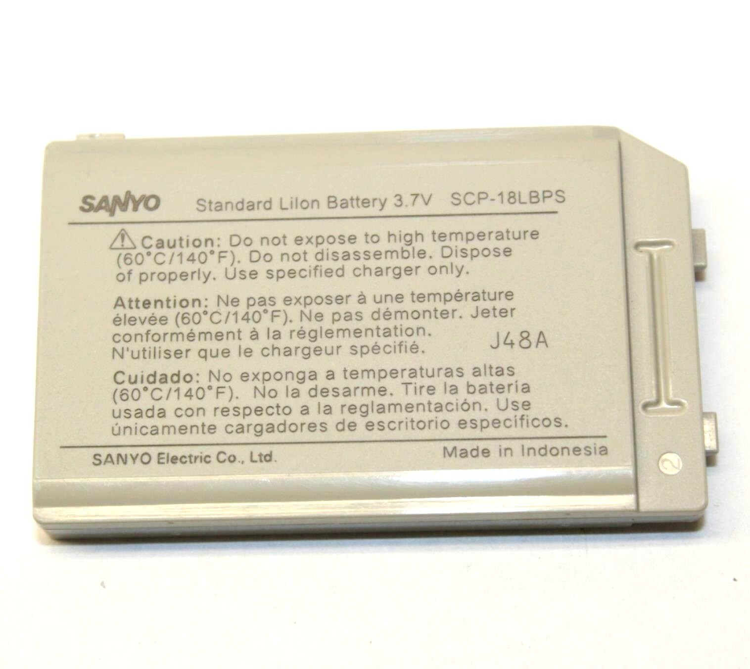 Sanyo SCP-18LBPS Cellphone Battery 3.7V for SCP-200 VI-2300 Clamshell ...