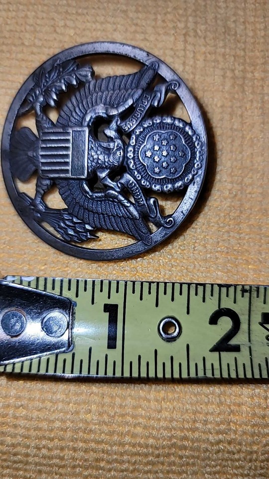 Vintage Vietnam USAF US Air Force Hat Badge Screw Back Military ...