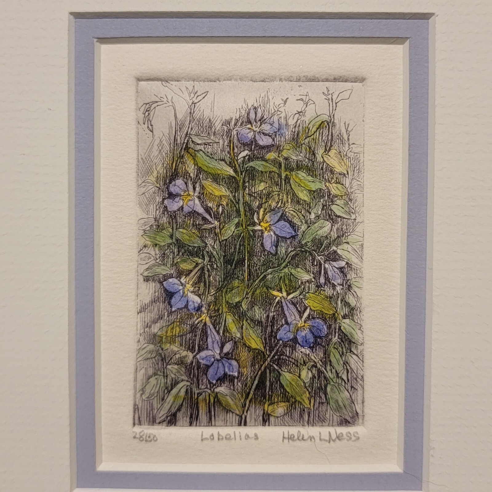 Canadian Artist HELEN L NESS(1925-2022) Art Work Signed & Numbered ...