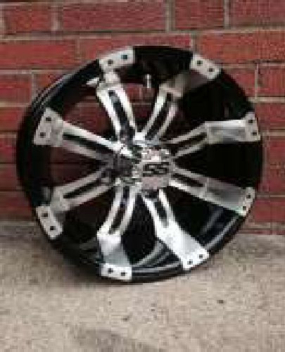 (4) ITP 12 SS212 or HD Aluminum Alloy Golf Cart Car Rim Wheel & 23-10.5 ...