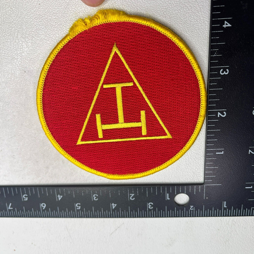 BOTTOM HAS SNAG! AS-IS ROYAL ARCH MASON MASONIC Patch T110 | eBay