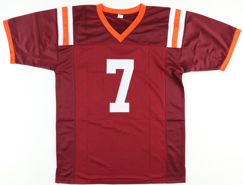 Michael Vick Signed Virginia Tech Hokies Custom Jersey (JSA) | eBay