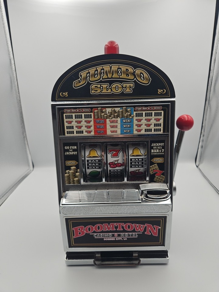 Jackpot Jumbo Slot Machine Savings Bank Game Casino Light Bell Model ...