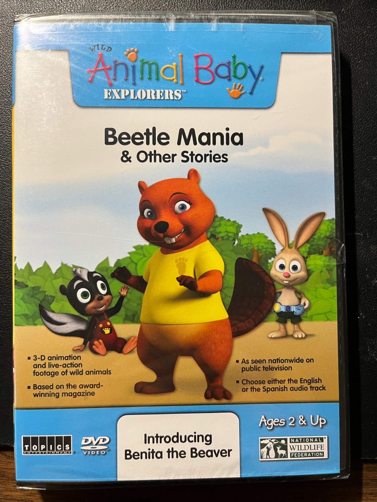 Wild Animal Baby Explorers: Beetle Mania and Other Stories (DVD, 2011 ...