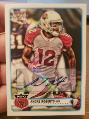 ANDRE ROBERTS 2012 TOPPS MAGIC AUTOGRAPH MINT!! | eBay