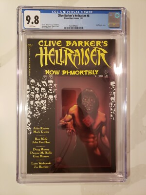 Clive Barker's Hellraiser 8 CGC 9.8 Marvel/Epic Comics 1991 | eBay
