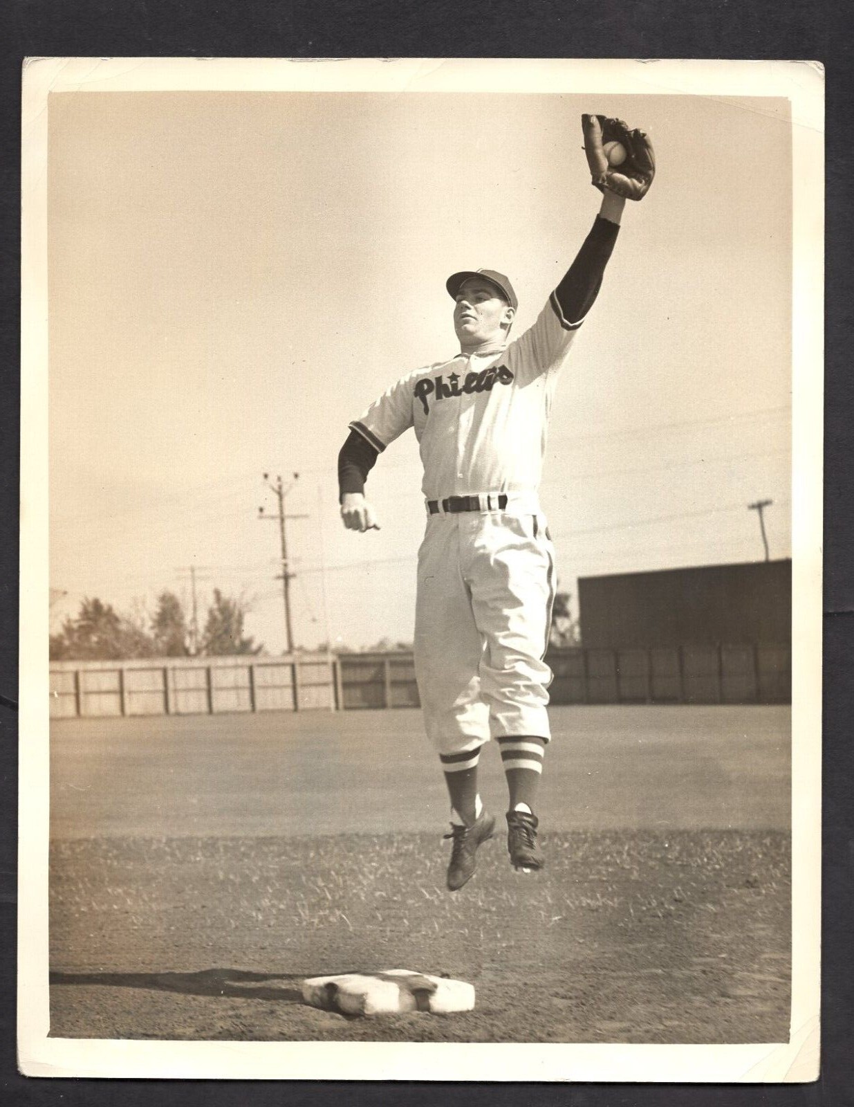Putsy Caballero circa 1950 Official Philadelphia Phillies Press Photo ...