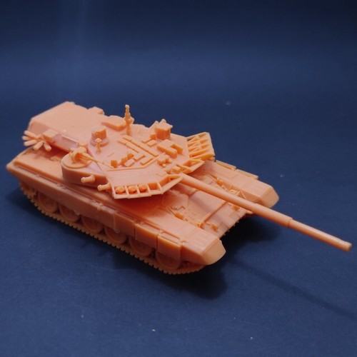 3D Printed 1/72/87/144 Russian T-90 Slender Man Main Battle Tank Model ...