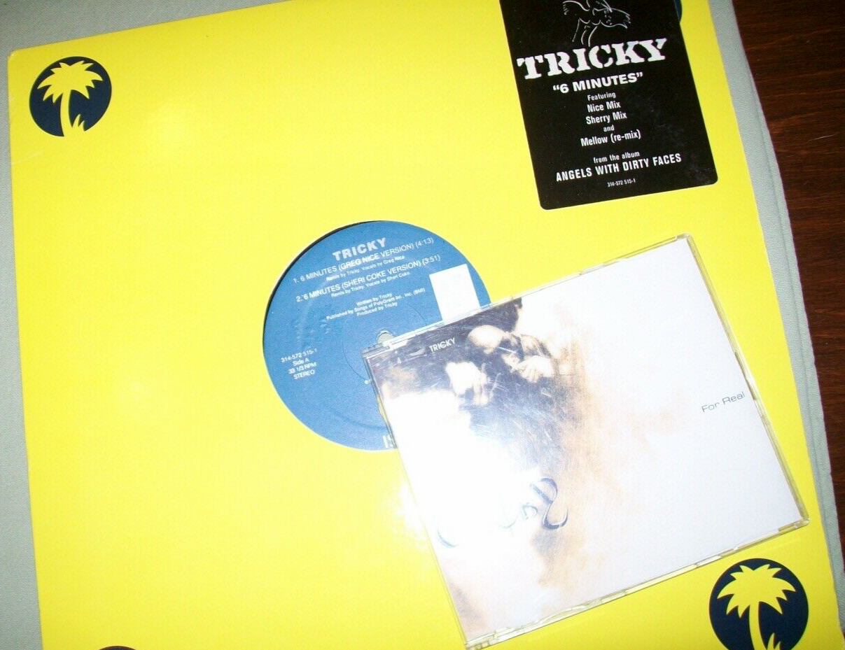 Tricky *VINYL / CD LOT* 6 Minutes -- For Real | eBay
