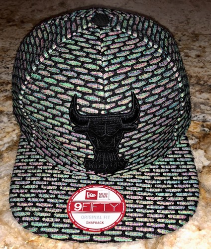 NEW ERA Chicago Bulls Hooks Multi Snapback Flat Bill Baseball Cap Hat ...