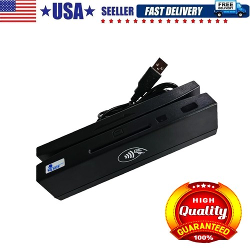 4-in-1 YL160 Multi Magnetic Card Reader EMV/ IC Chip/RFID/PSAM Reader ...
