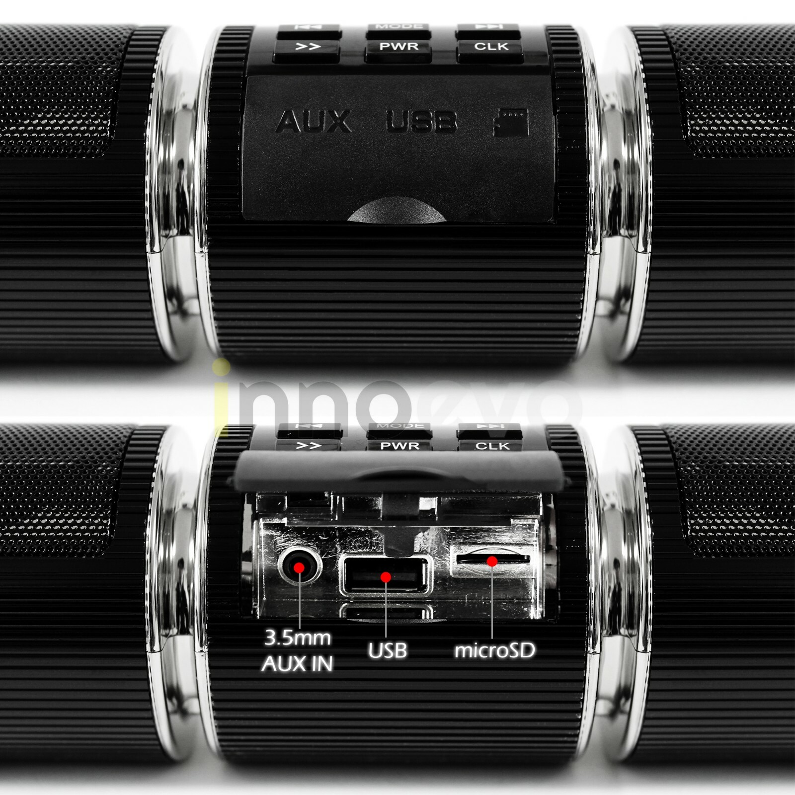 Waterproof Bluetooth Motorcycle Stereo Speaker MP3 Audio System USB AUX ...