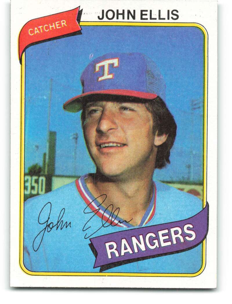 1980 Topps #283 John Ellis NM+++ Rangers ID:255731 | eBay