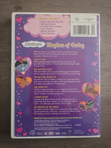 Care Bears: Kingdom of Caring (DVD, 2004) 12236119432| eBay