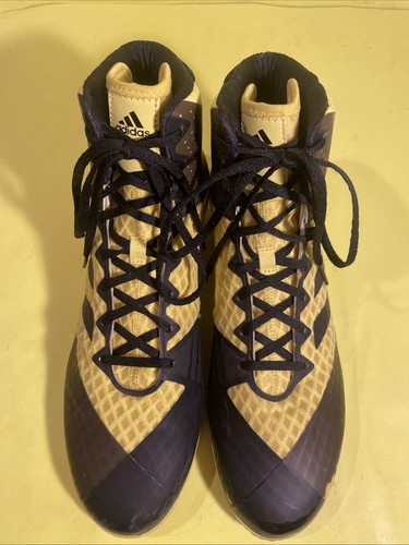 Adidas Mat Wizard 4 Men’s Wrestling Shoes Black/ Yellow Size 11.5 | eBay