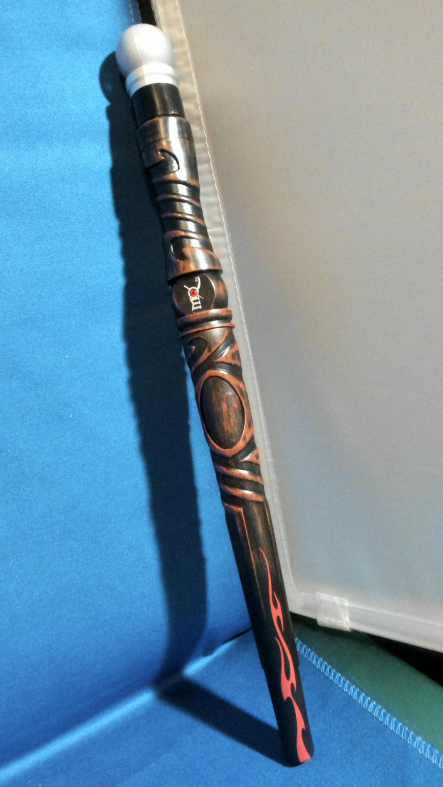 GREAT WOLF LODGE MAGIQUEST MAGIC WAND – BLACK & RED | eBay