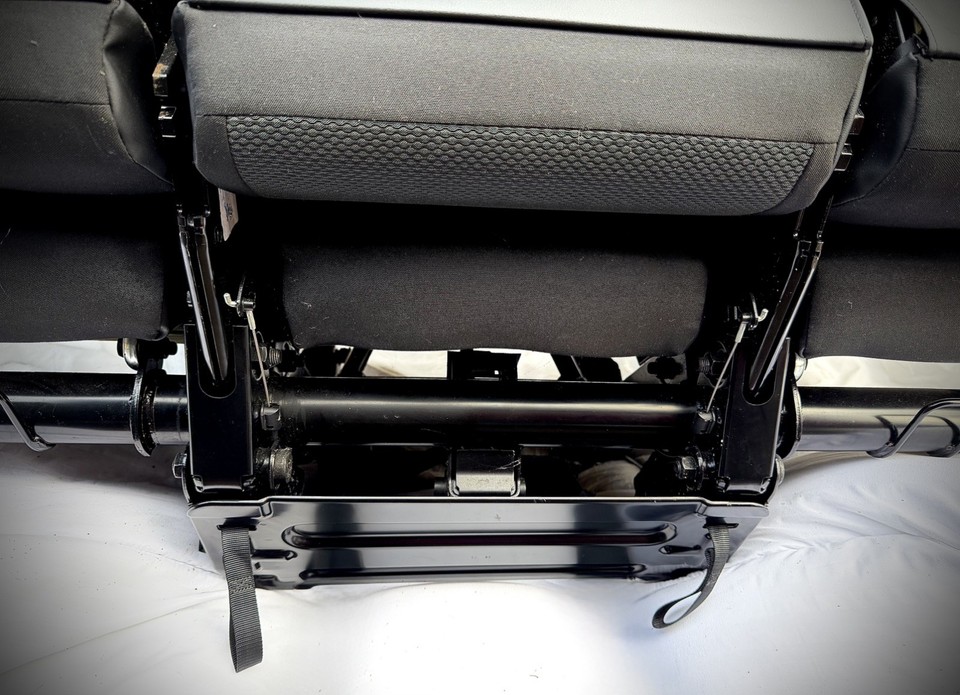 Bench rear triple seat VW T6 Transporter SIMORA fabric genuine VW T6 ...