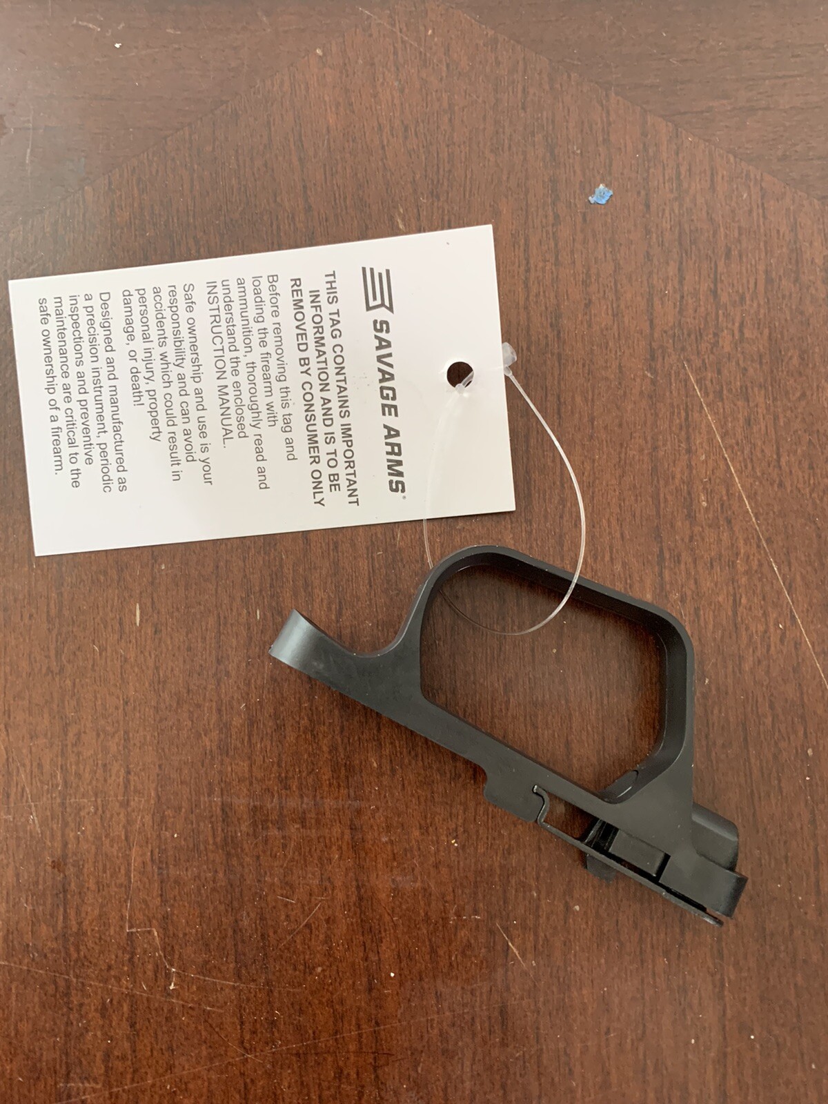 Savage Trigger Guard For Bottom Bolt Release 10 - 116 | eBay