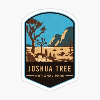 Travel California Joshua Tree National Park USA Destination Vinyl Decal ...