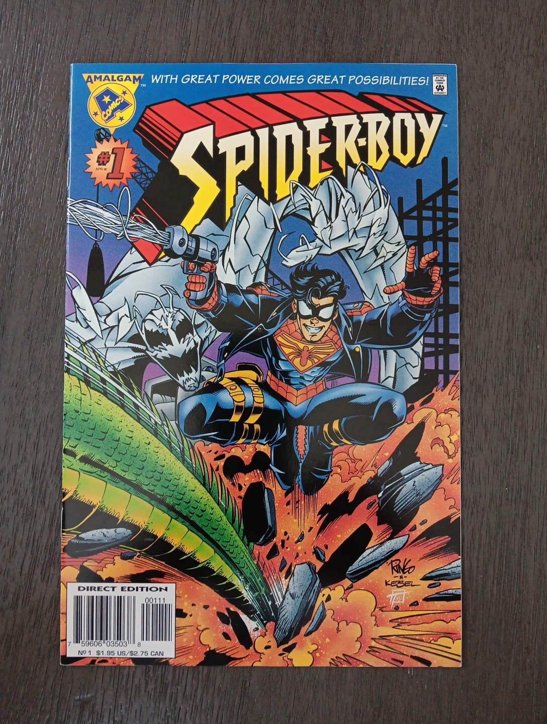 Spider-Boy #1 - 1996 Amalgam - Spider-boy 1st Appearance | eBay