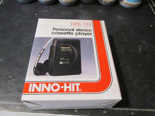 Inno Hit Hps 111 Personal Stereo Cassette Player Vintage New Sealed! | eBay